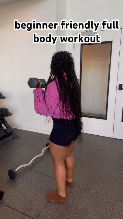 Beginner Friendly Full Body Workout Youtube