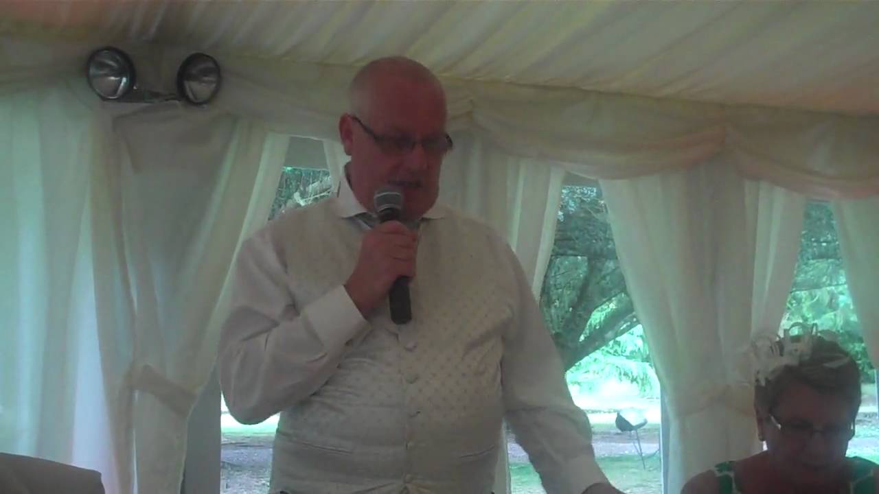 Derek Chalmers Father Of The Bride Speech - YouTube