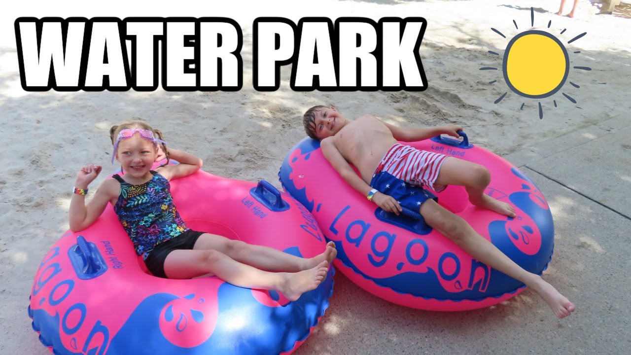 SWIMMING FUN // SUMMER VLOG // WATER PARK! - YouTube