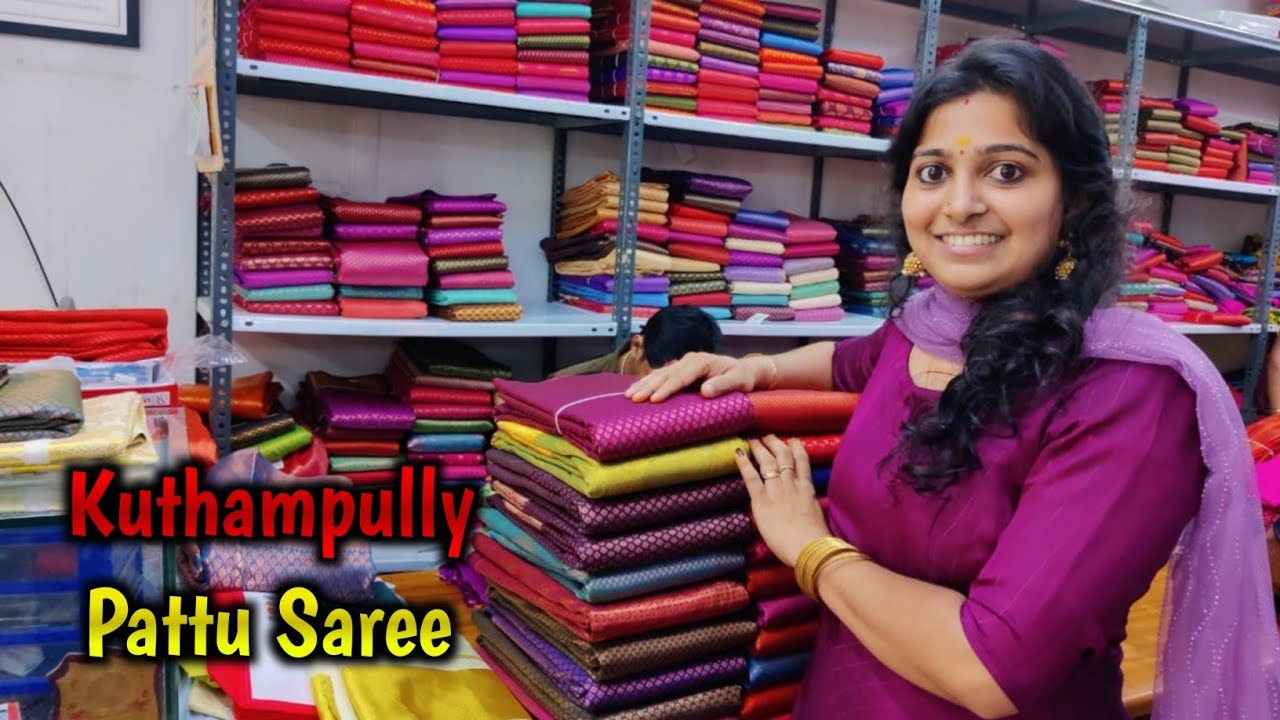 Kuthampully pattu saree| handloom silk saree||wedding sarees||A day ...