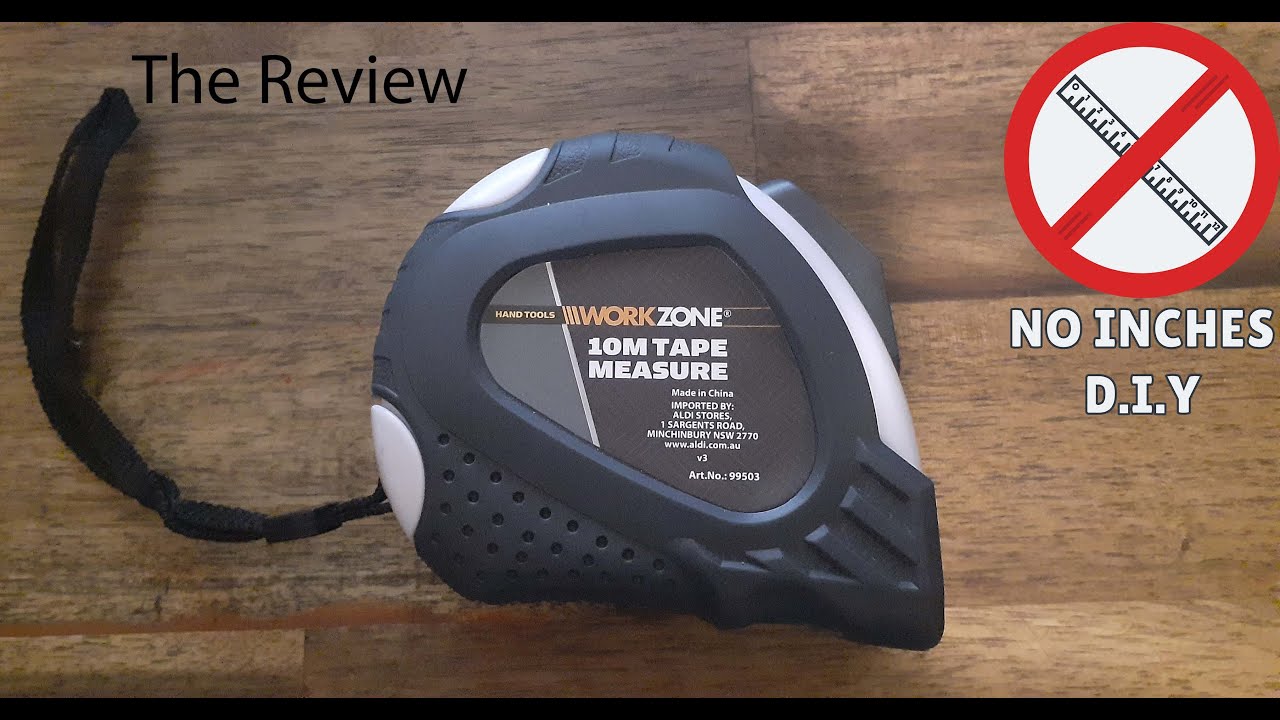 Aldi Measuring Tape 10 Metres - YouTube