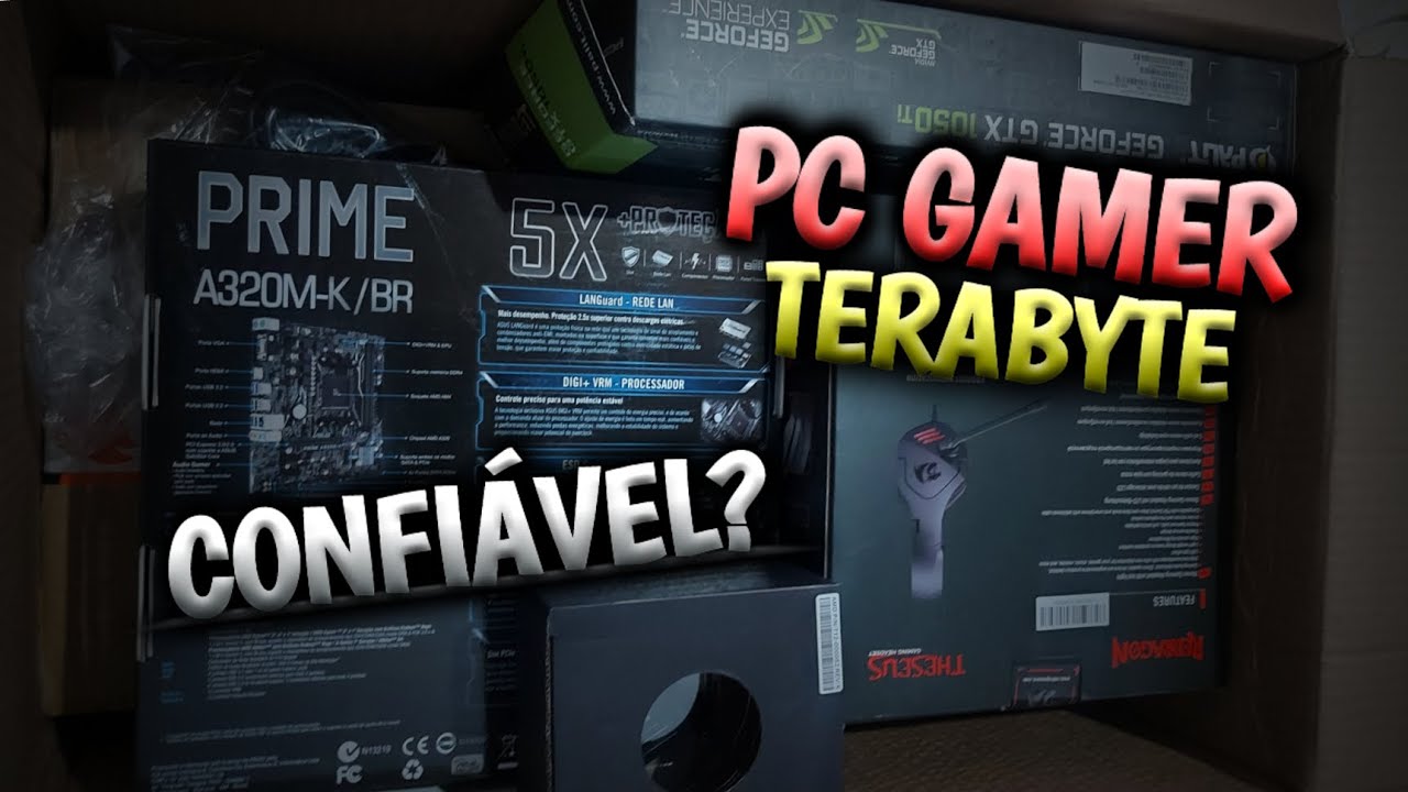 UNBOXING PC GAMER TERABYTE, CONFIÁVEL??? | COMPREI MEU PRIMEIRO ...