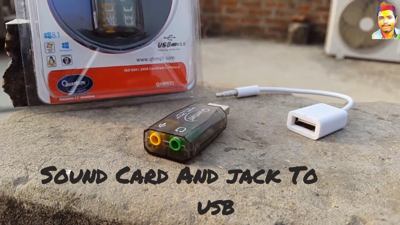 Quantum Sound Card & Jack To Usb Adapter HINDI - YouTube