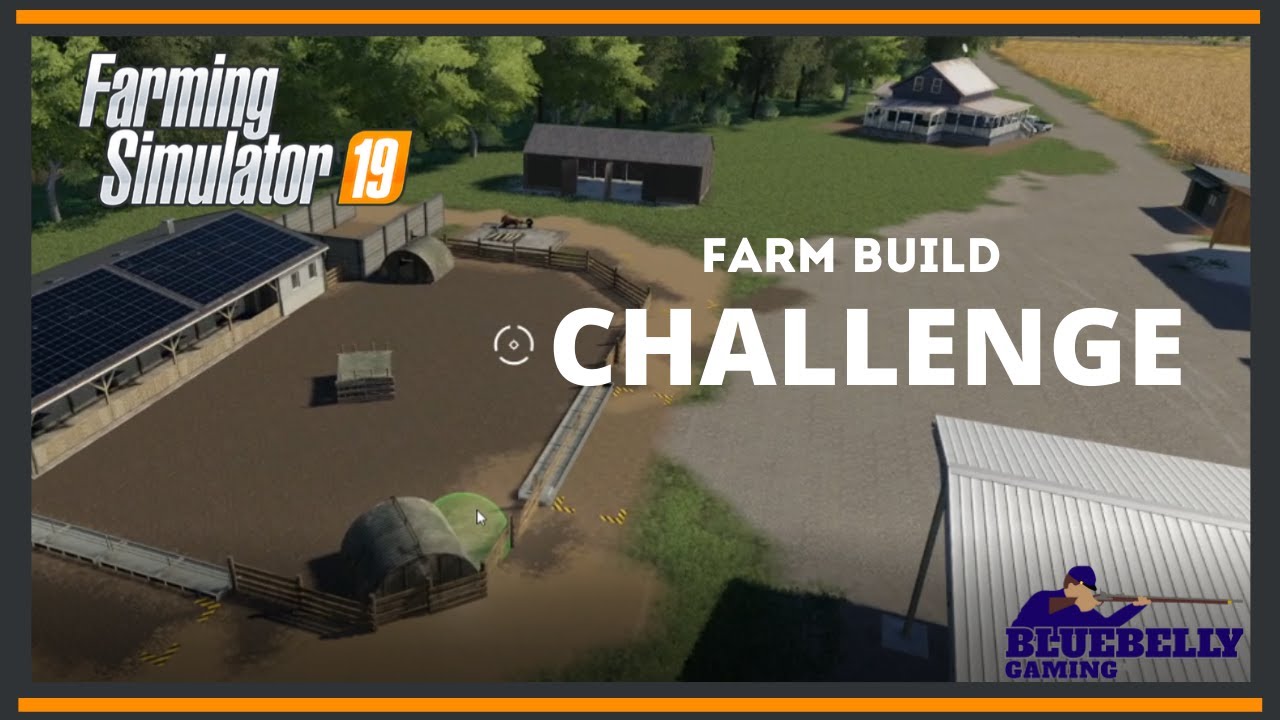 Farming Simulator 19 - FARM BUILD CHALLENGE - Random map, tractor brand ...