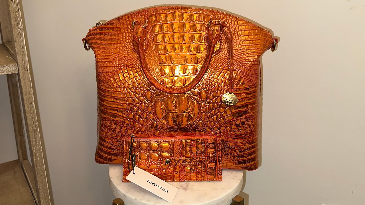 Brahmin Orange Potion unboxing 🍊 - YouTube