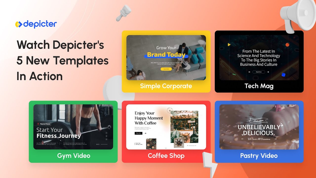 Discover 5 Stunning Depicter Templates for Desktop, Tablet, and Mobile ...