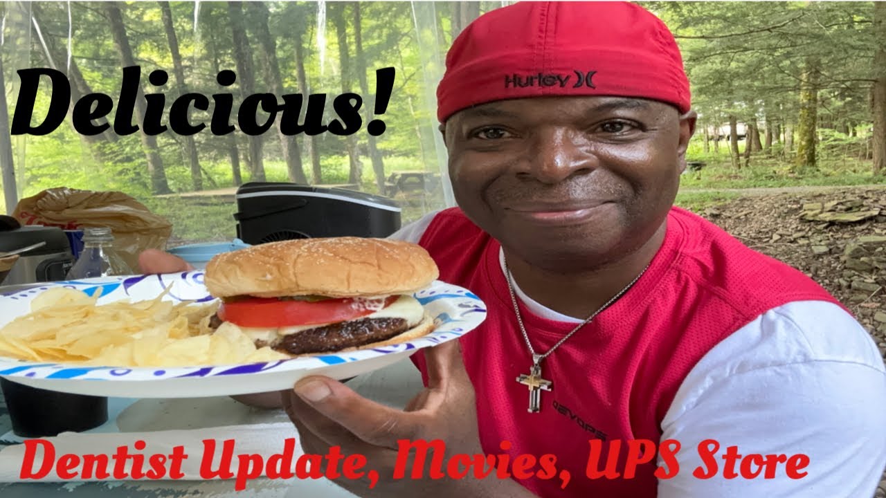 Living In A Minivan | Cheese Burger Dinner | Dentures Update | Movies ...