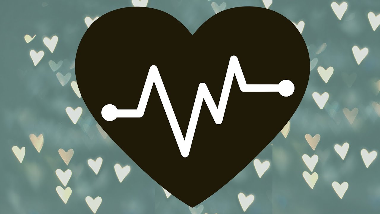 Heartbeat sleep sounds - calm, slow, relax pace - YouTube