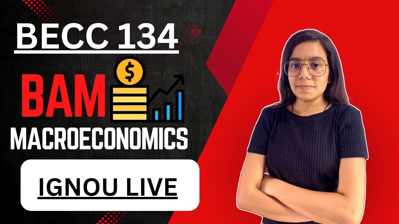 BECC 134 | MACRO ECONOMICS | ECONOMICS CONCEPT | IMPORTANT QUESTIONS ...