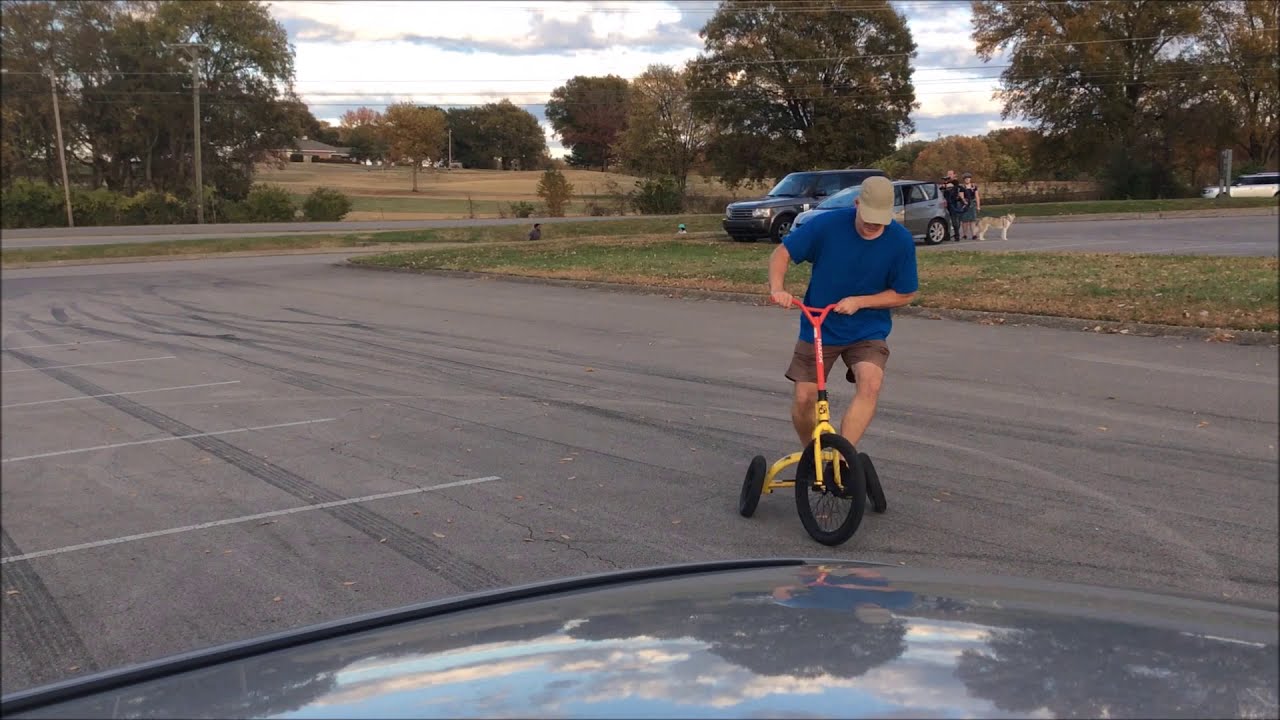 Cyco Cycle with Handlebars (Instead of Seat) Mod - YouTube