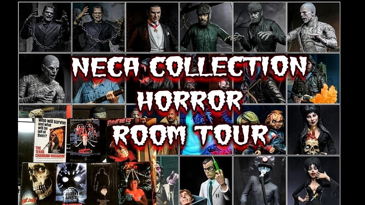 NECA HORROR COLLECTION ROOM TOUR - YouTube