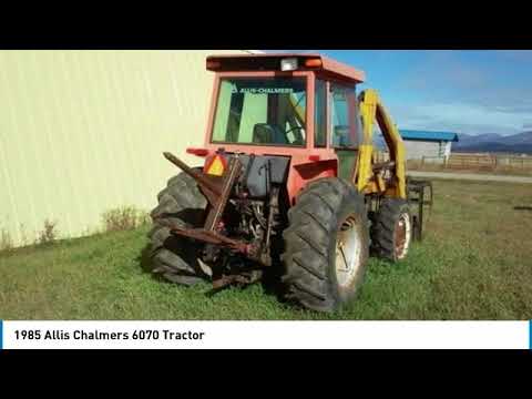 1985 Allis Chalmers 6070 GW2278Rj220 - YouTube