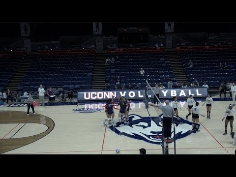 UConn Women Volleyball vs USF 11/3/18 Highlight Video - YouTube