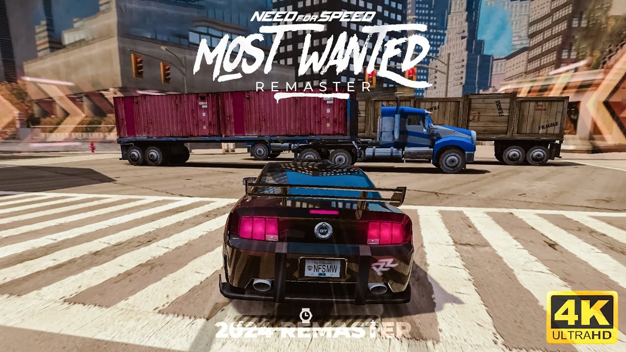 Need For Speed MOST WANTED REMASTER || Razor Drag Race - YouTube