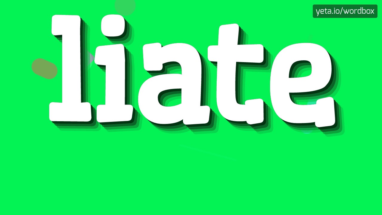 LIATE - HOW TO PRONOUNCE IT!? - YouTube
