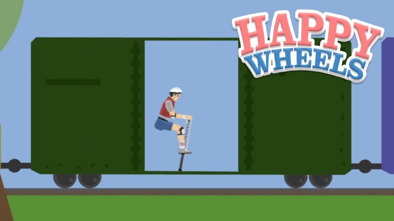 Taking the Train - HAPPY WHEELS [PC Gameplay] - YouTube