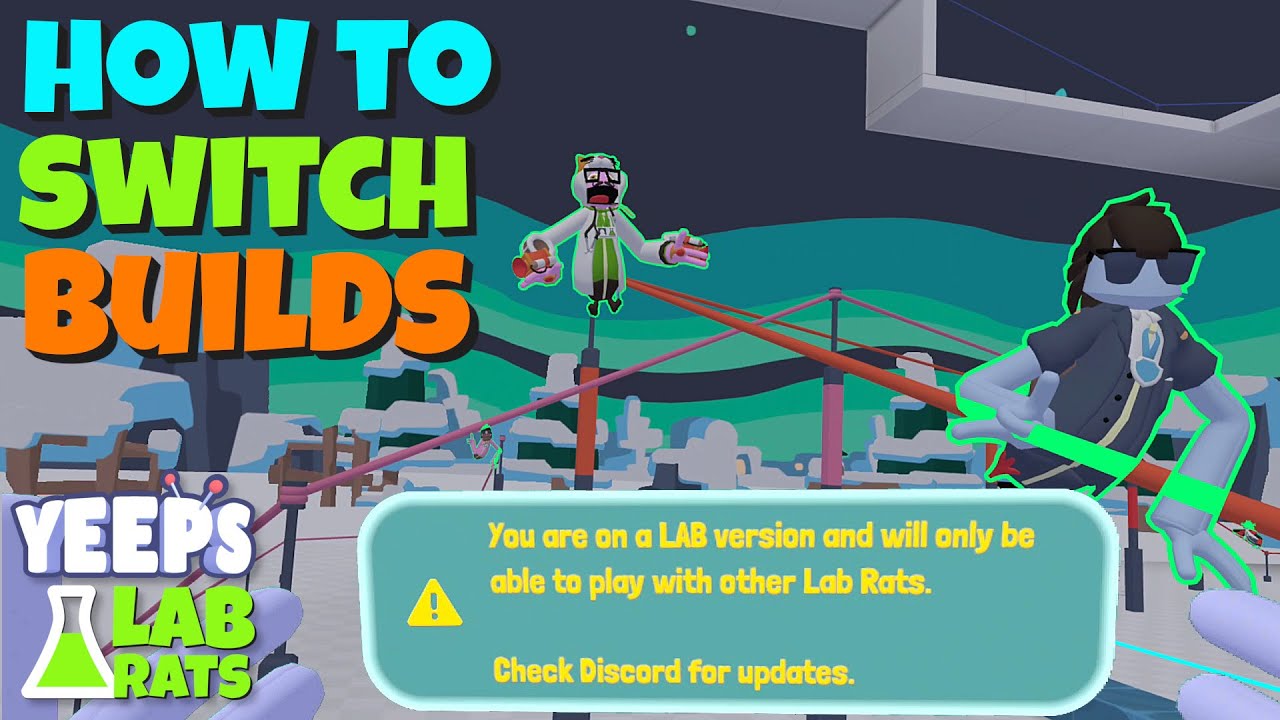 New Lab Rats Only (Yeeps: Hide & Seek) How to Switch Builds - YouTube