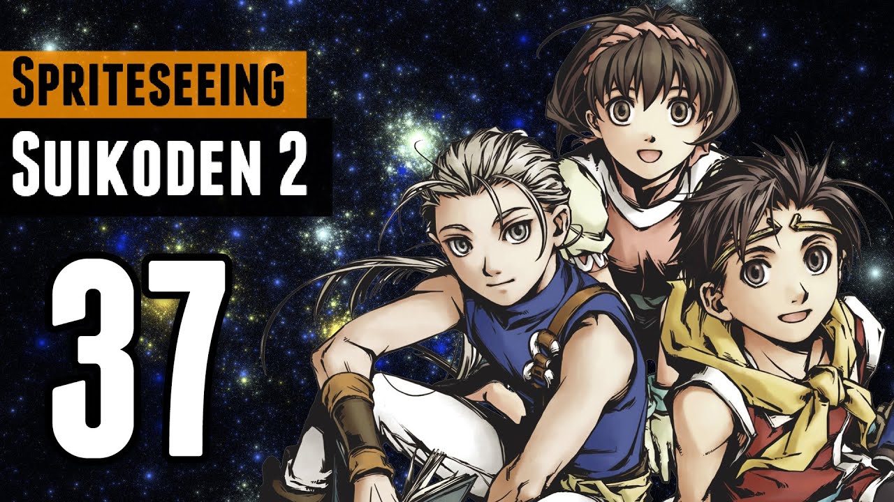 SUIKODEN II #37 ~ Tengaar, Hix und das Einhorn (Spriteseeing / Let's ...