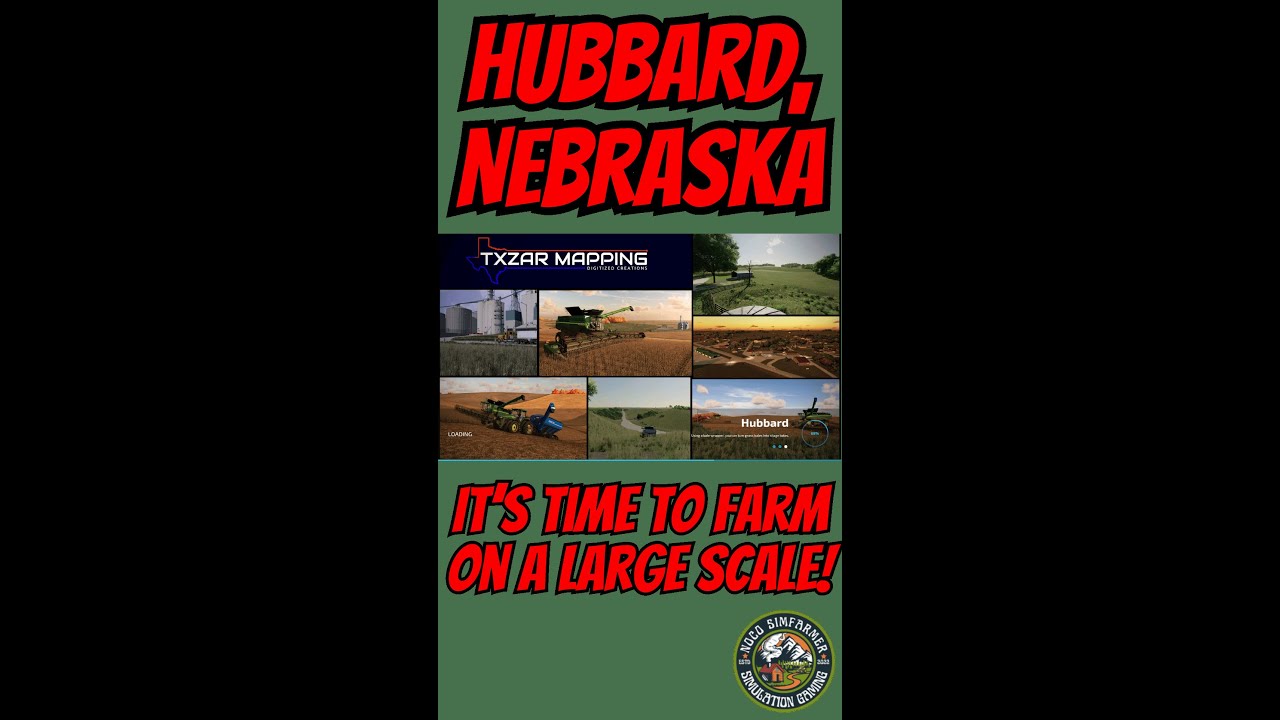 VERTICAL LIVE - Hubbard, NE - Large Scale Farming - Farming Simulator ...