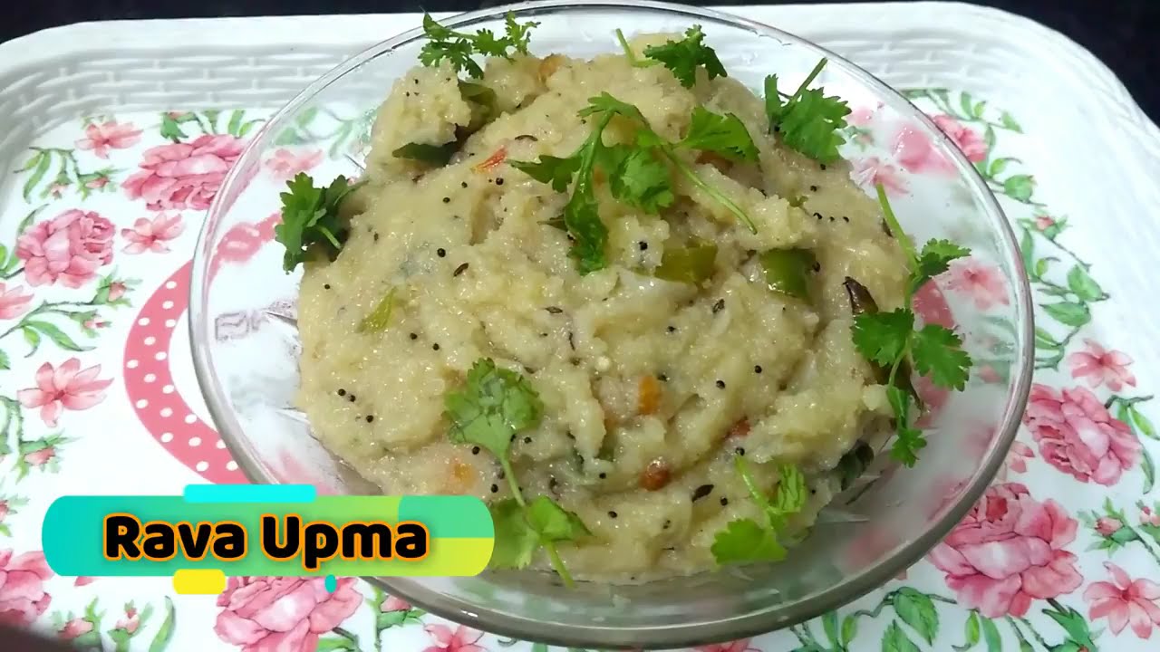 Upma Tiffins Recipe in Telugu | Morning Breakfast Recipes By Moms Tasty ...