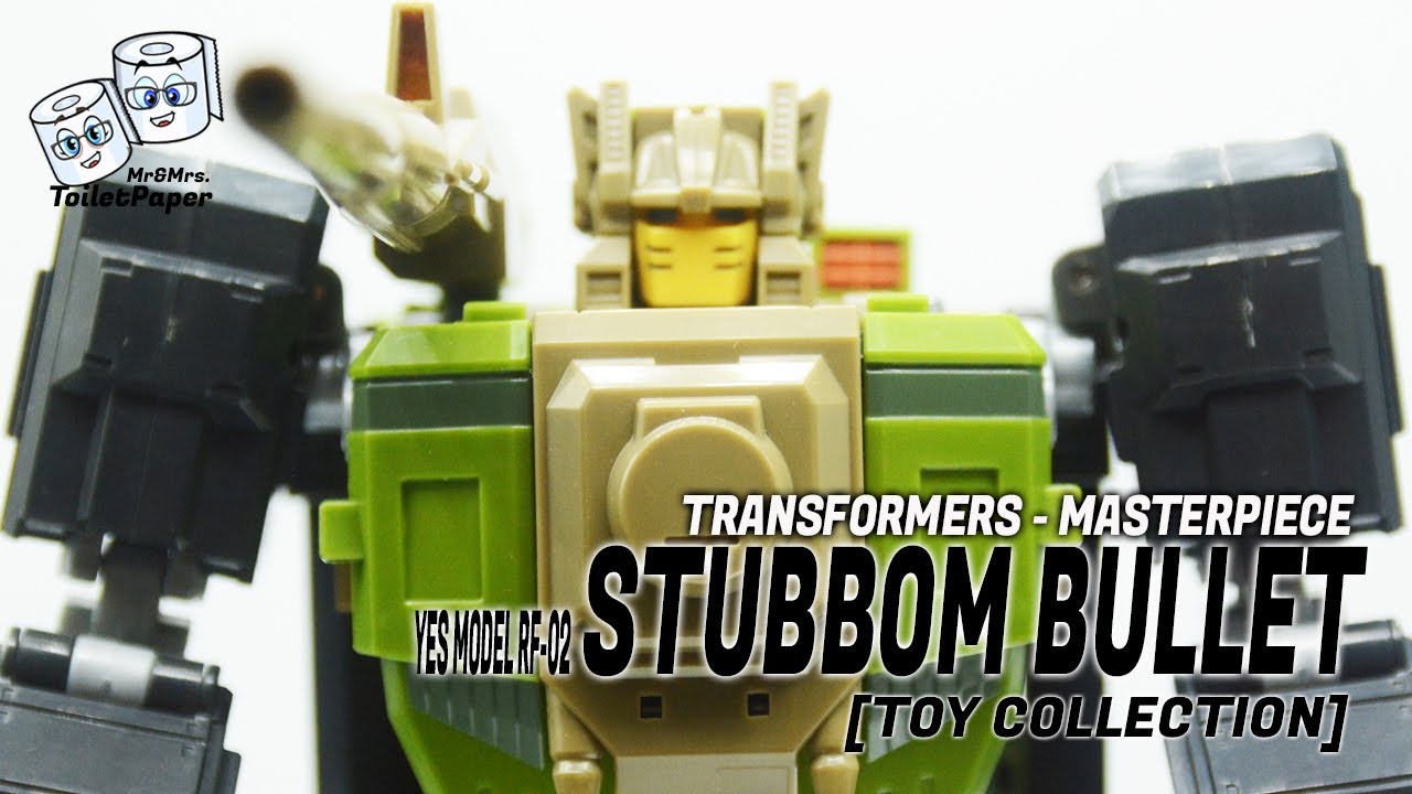 [Transformers Masterpiece] RF-02 Stubbom Bullet - YouTube