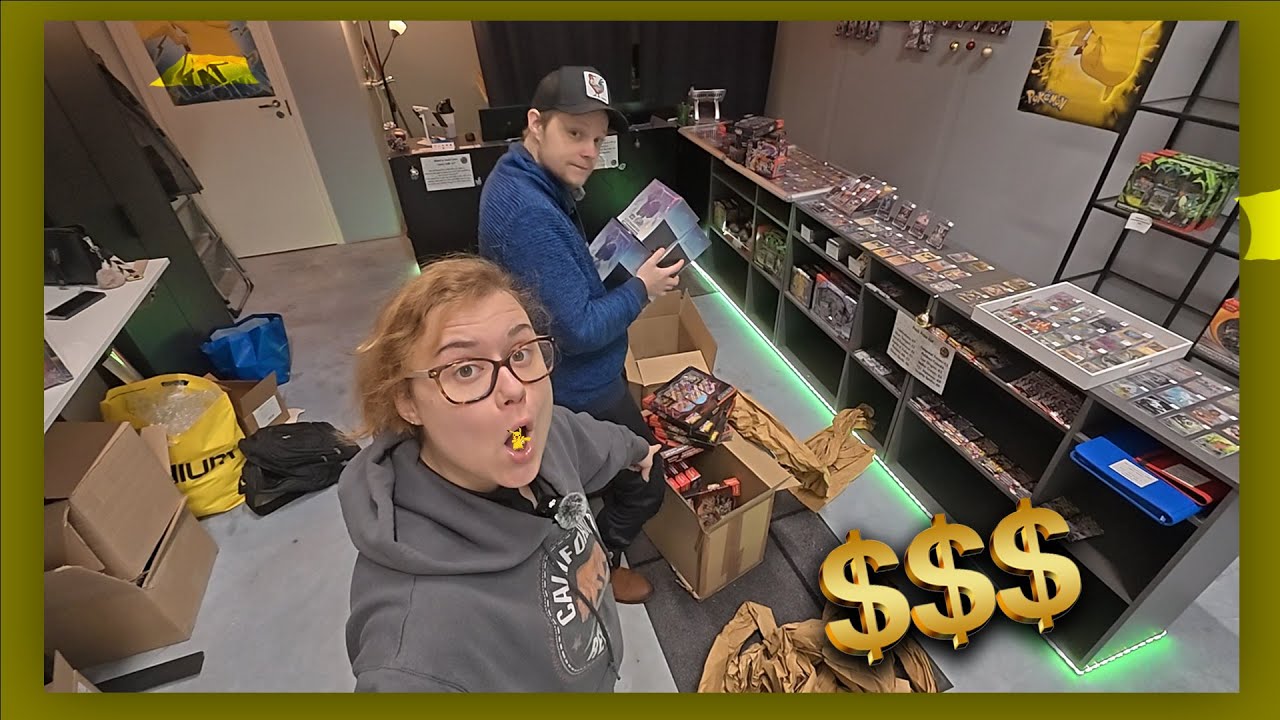 Welcome to our Pokémon store! IRL Store Stream - YouTube