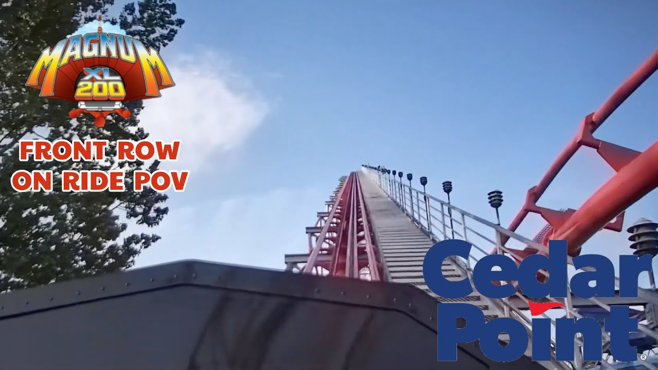 Magnum XL 200 Front Row On Ride POV - Cedar Point - YouTube