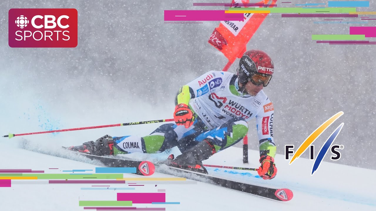 FIS Alpine Skiing Men's World Cup: GS - RUN 1 - Alta Badia | #CBCSports ...