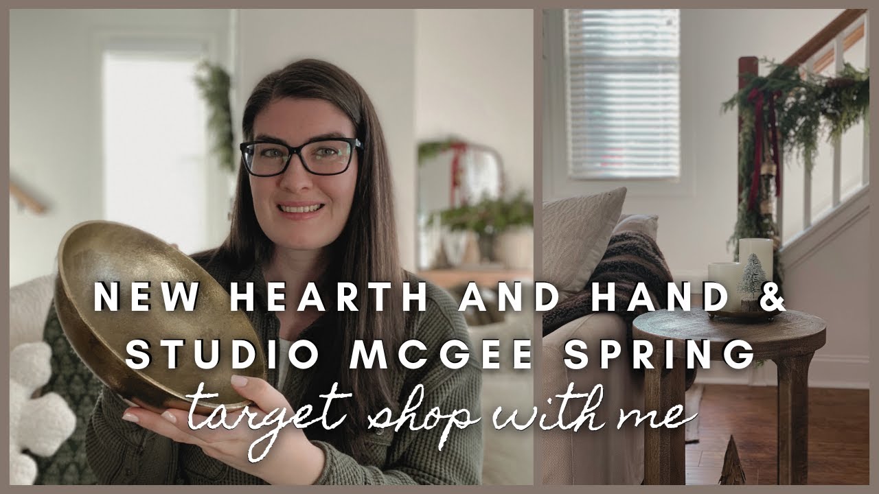 New Hearth and Hand & Studio McGee Spring | Target shop with me - YouTube