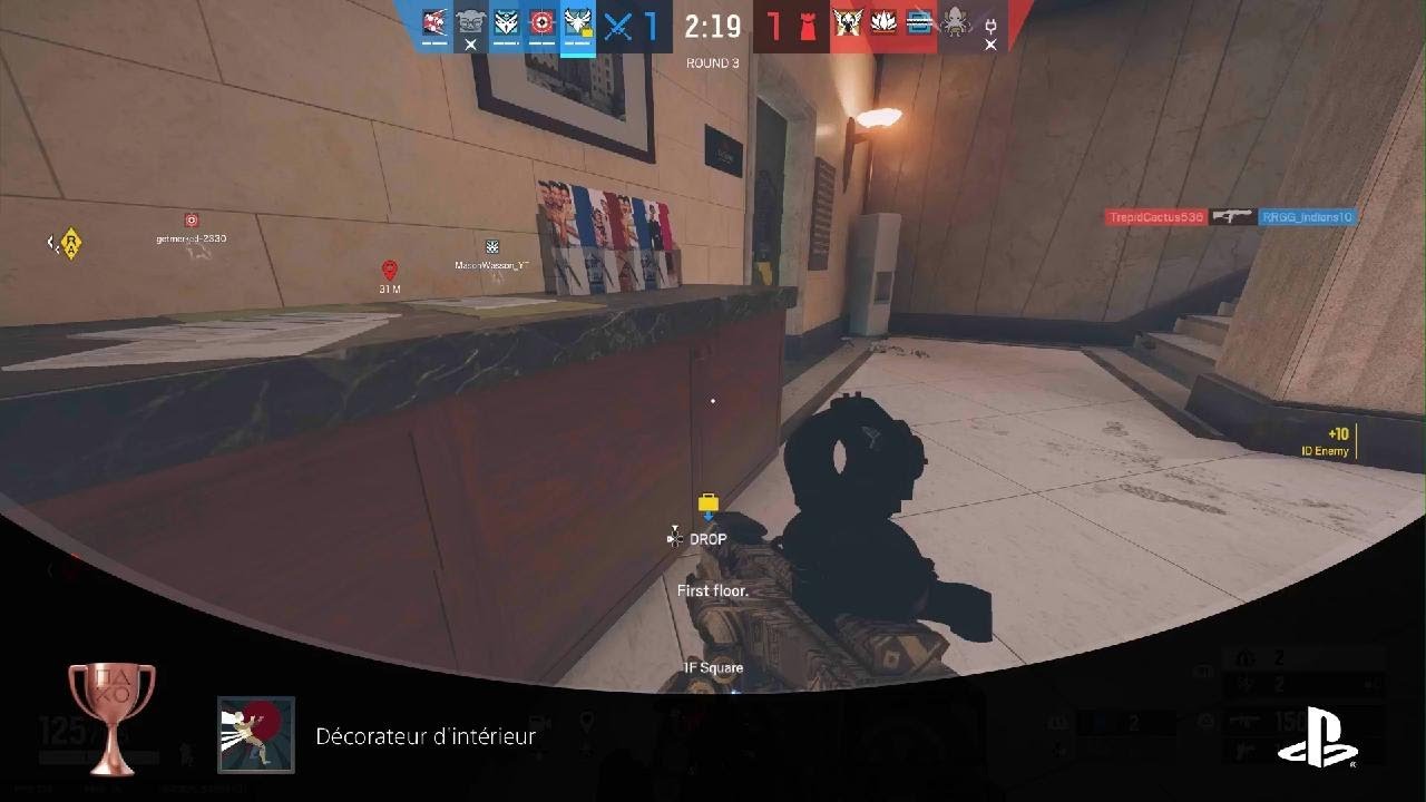 Tom Clancy's Rainbow Six Siege meat wall trophy - YouTube