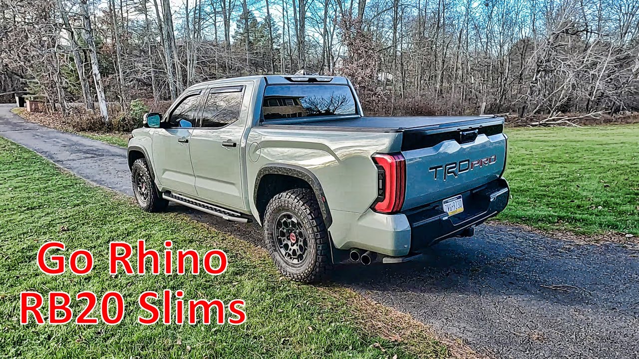 Go Rhino RB20 Slim Line, 2022 Toyota Tundra TRD Pro...Install/Review ...