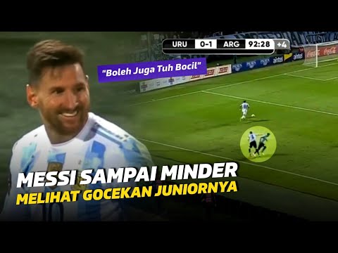 Make opposing defenders fight themselves!Argentine players show off magical skills in front of Messi