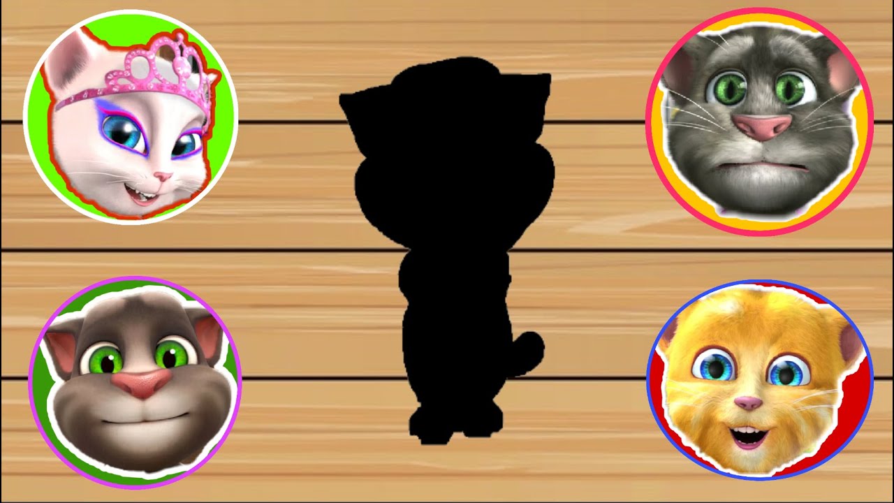 Talking Tom the Objects Match Kids - YouTube