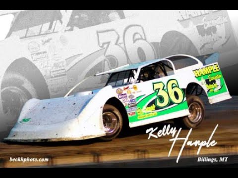 9-19-20 Sheridan Speedway Kelly Hample WISSOTA Late Model - YouTube