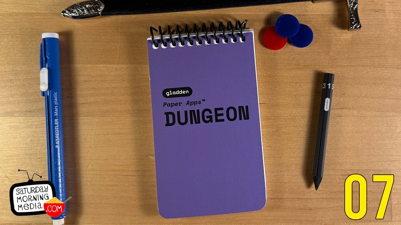 Floor 7 Live Play | Paper Apps™ DUNGEON | gladden design | RPG | Solo ...