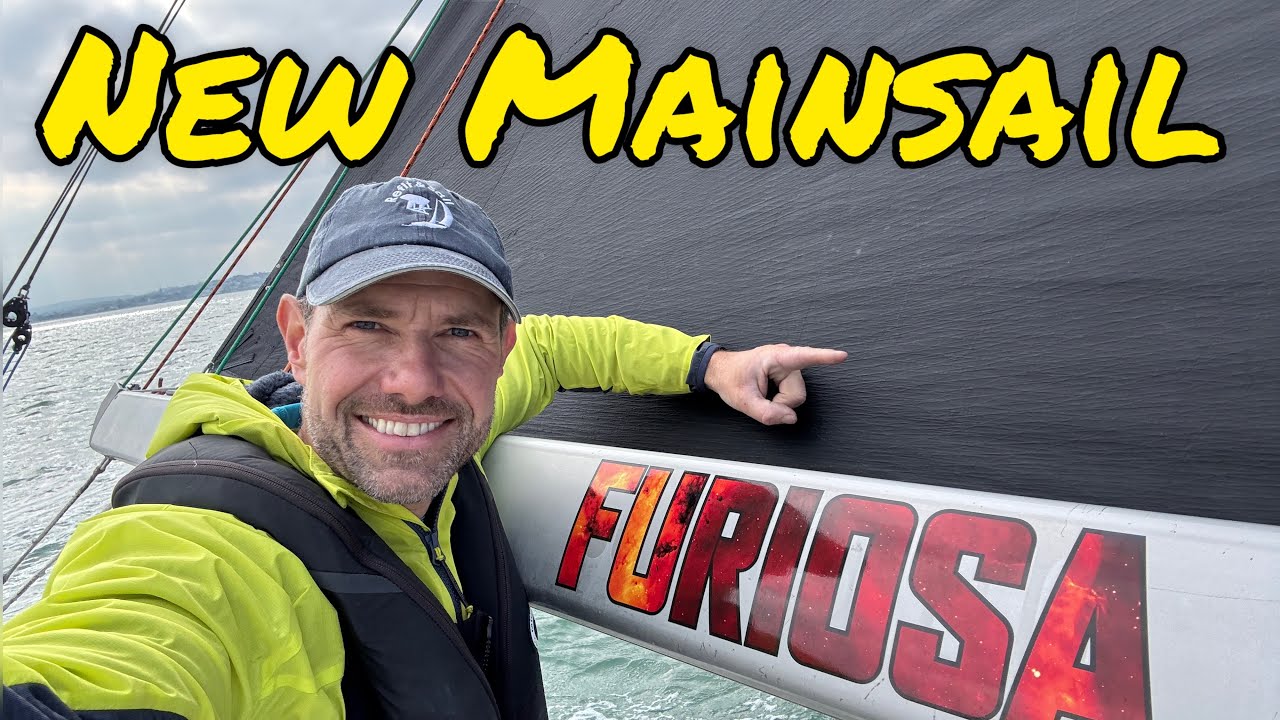 Design, Build & Testing my new Top-Spec Racing Mainsail (and saving ...