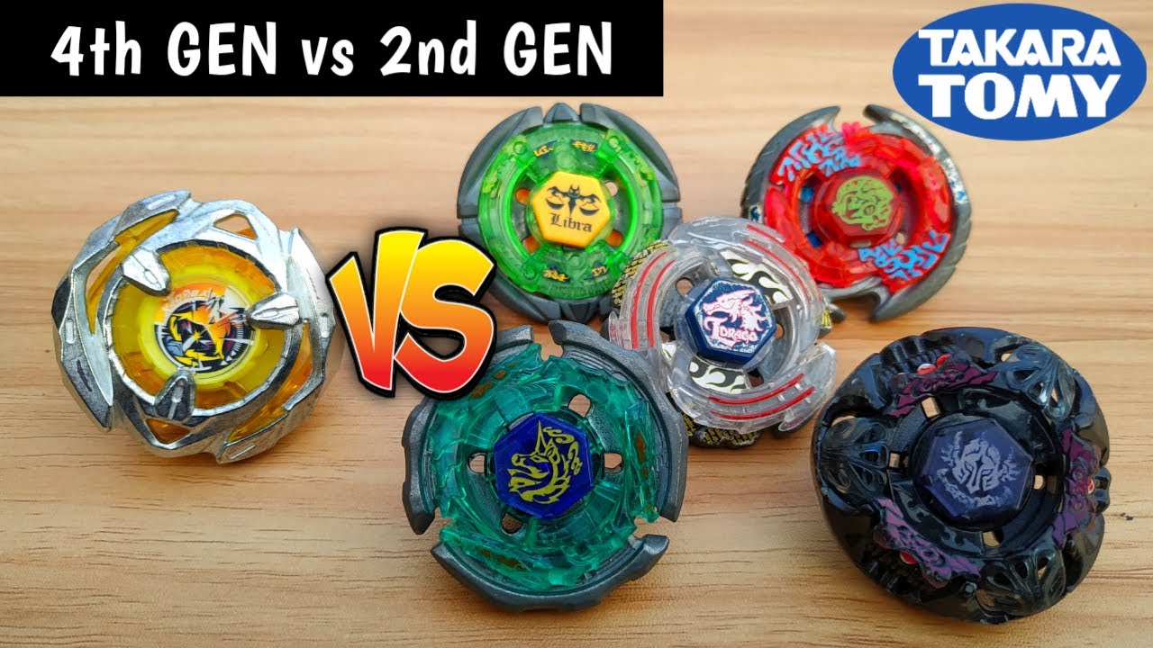 Wizard Arrow VS Takaratomy Metal Beys | 4th generation vs 2nd ...