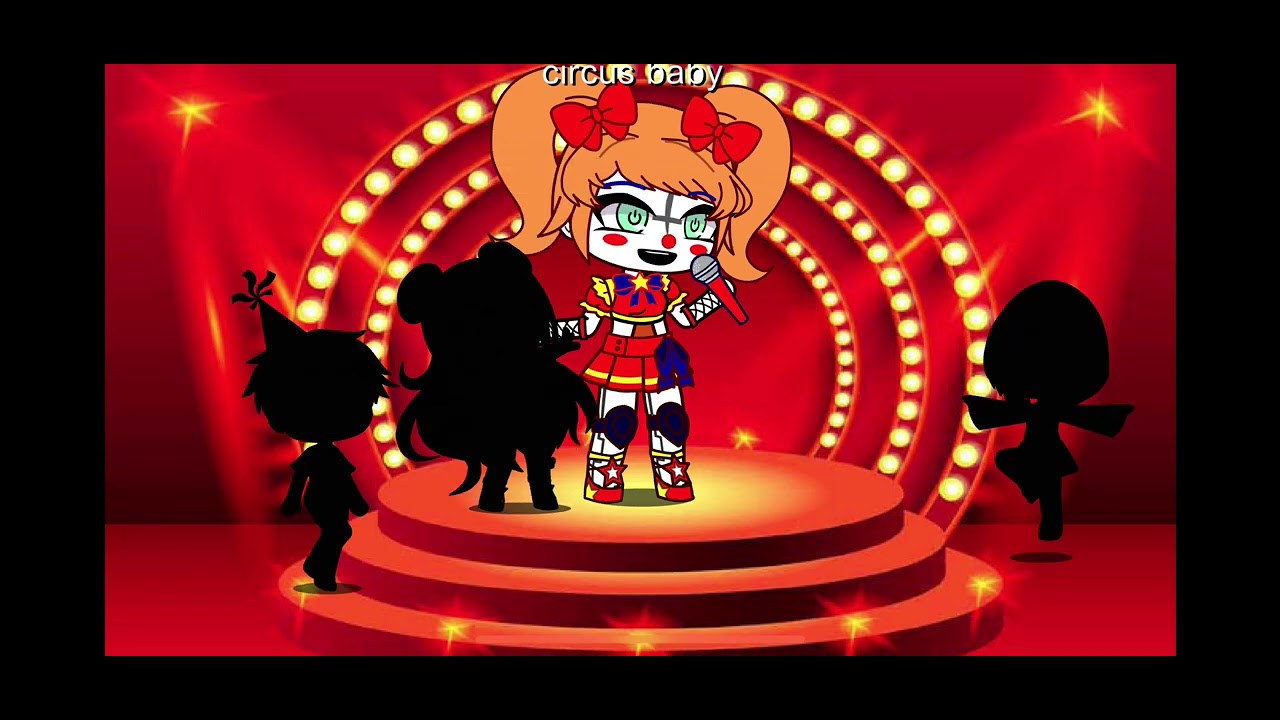 finished the design. For circus baby!!! - YouTube