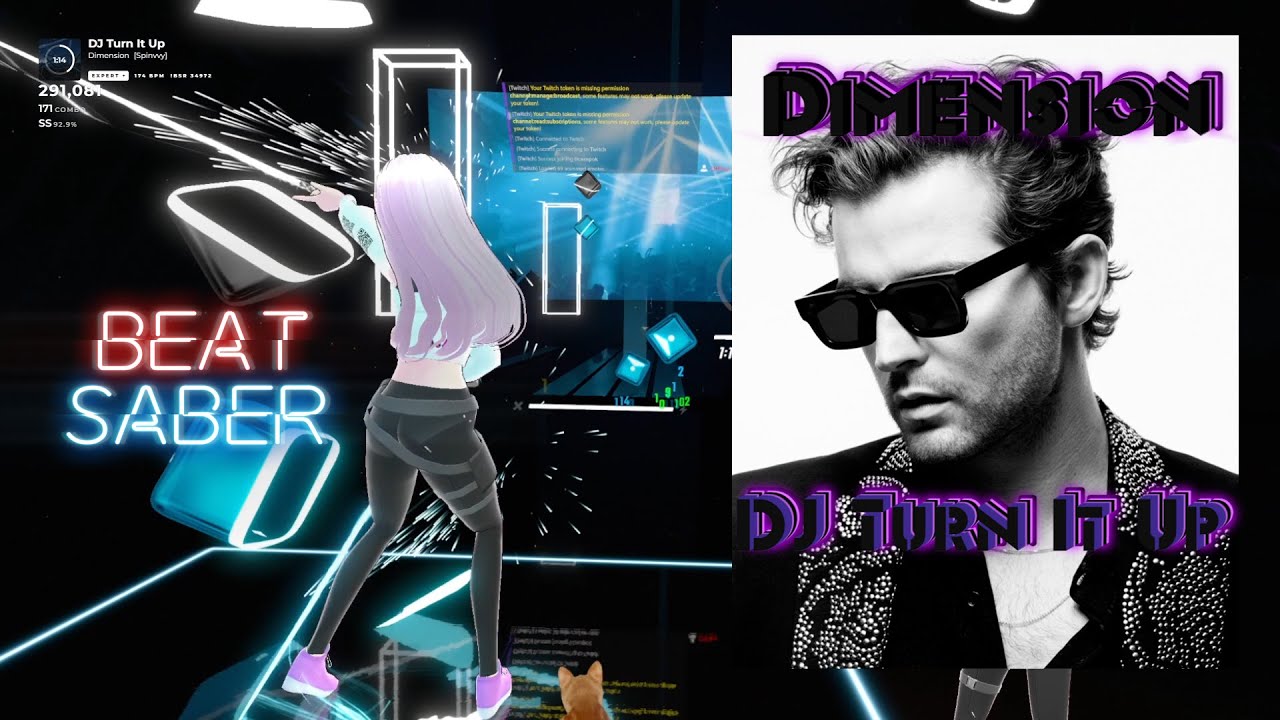[Beat Saber] Dimension - DJ Turn It Up - YouTube