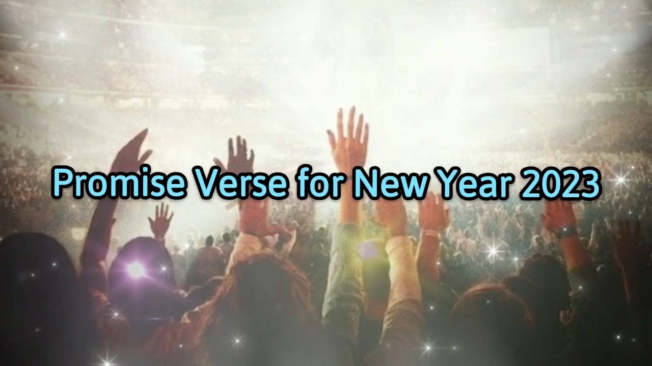 Promise verse for New Year 2023 | Bible | Jesus | #promiseverse - YouTube