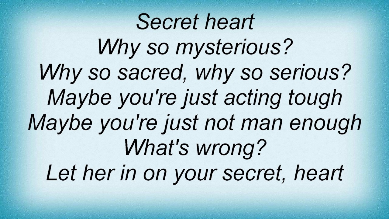 Ron Sexsmith - Secret Heart Lyrics - YouTube