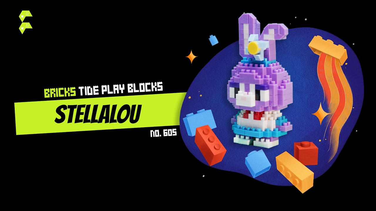 STOP MOTION BRICKS/BLOCKS STELLALOU - NO. 605 - YouTube