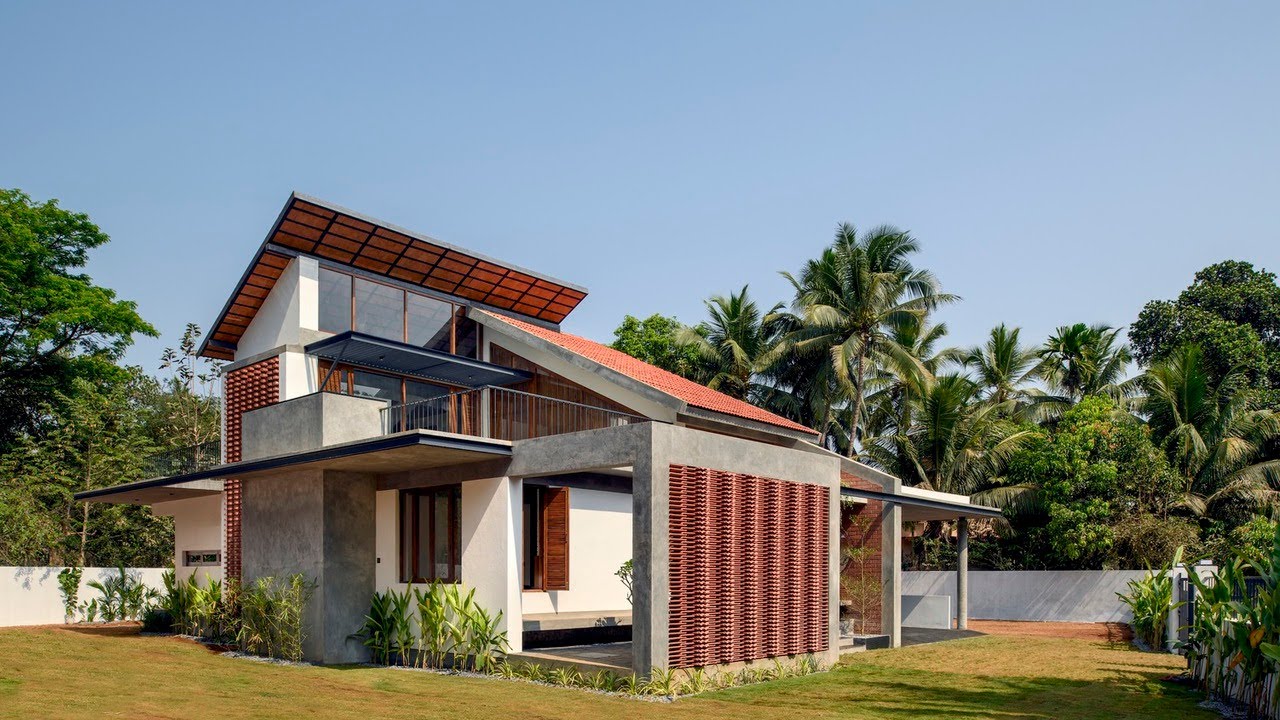 Transposed Courtyard House: A 261 m² Modern Twist on Goan Heritage ...