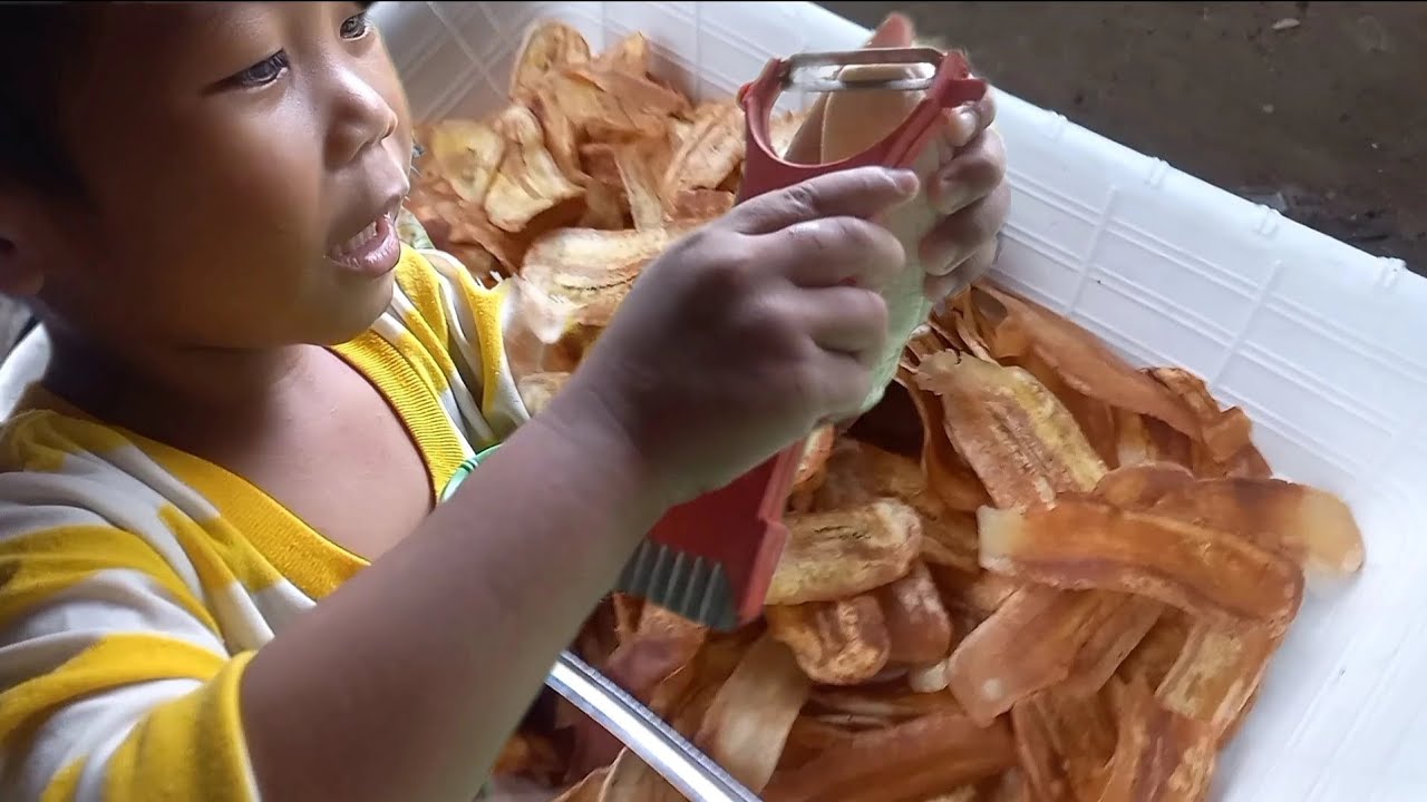 Hướng dẫn các bạn làm món chuối sấy giòn rụm tại nhà @YouTubefo - YouTube