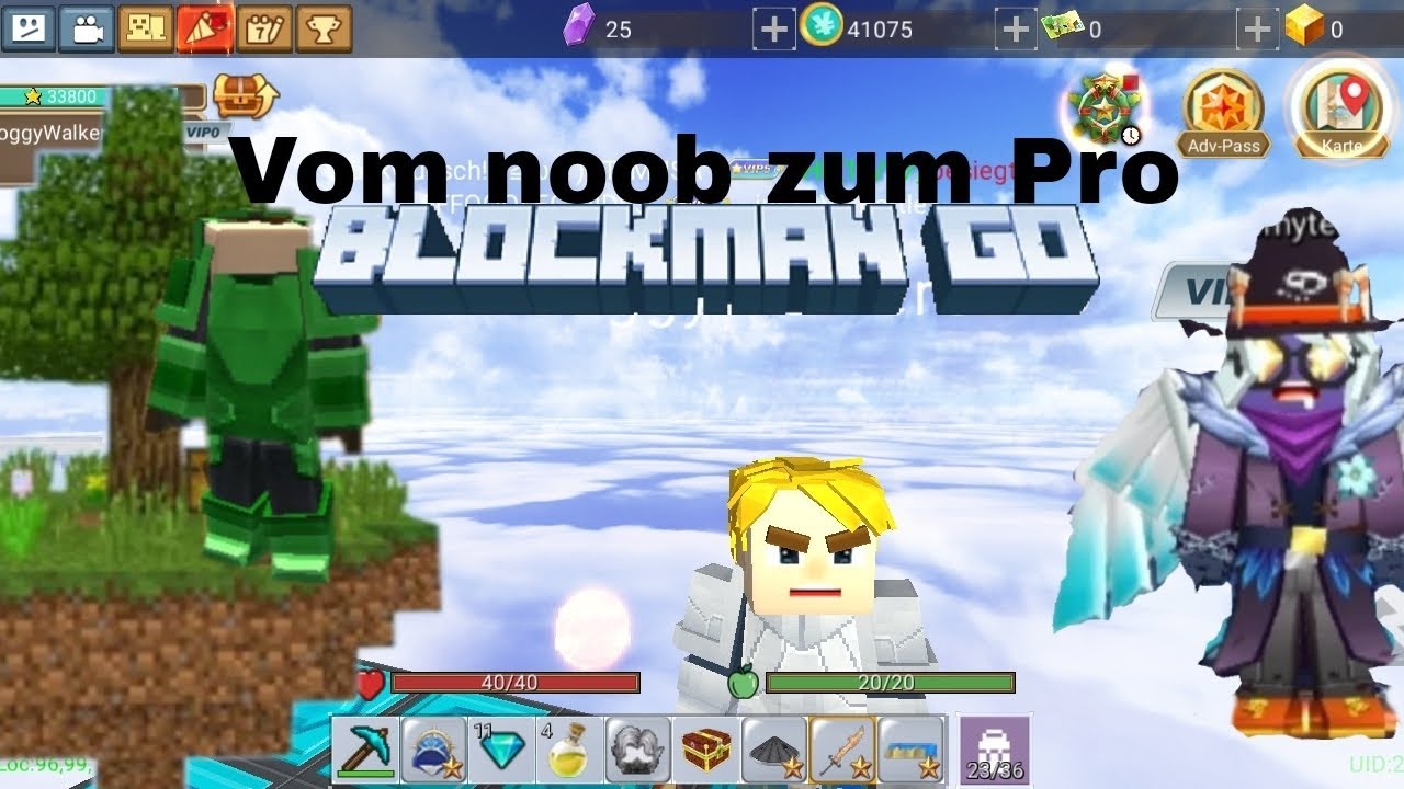 blockmango vom noob zum Pro 100Tage/Tag1 (Deutsch) - YouTube