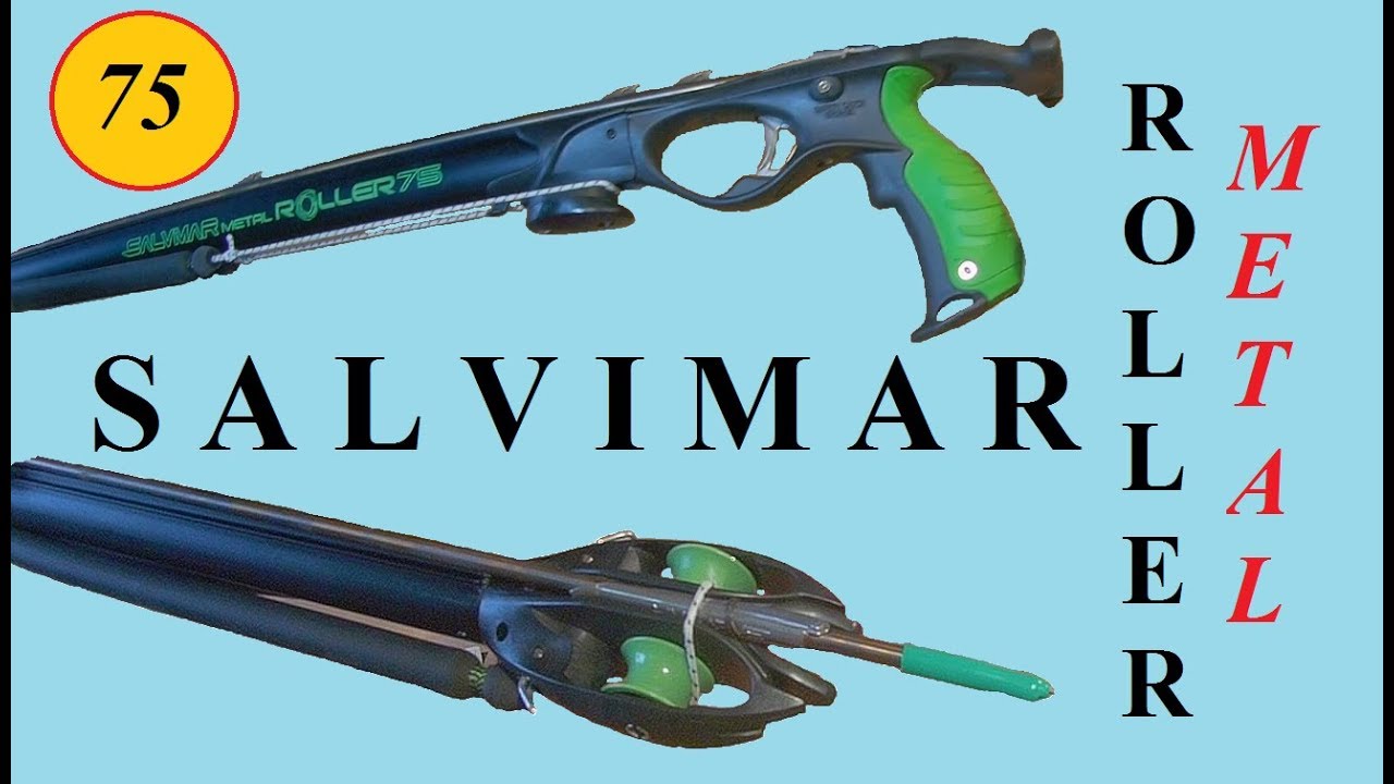 Ружьё Salvimar Metal ROLLER 75 для подводной охоты - YouTube