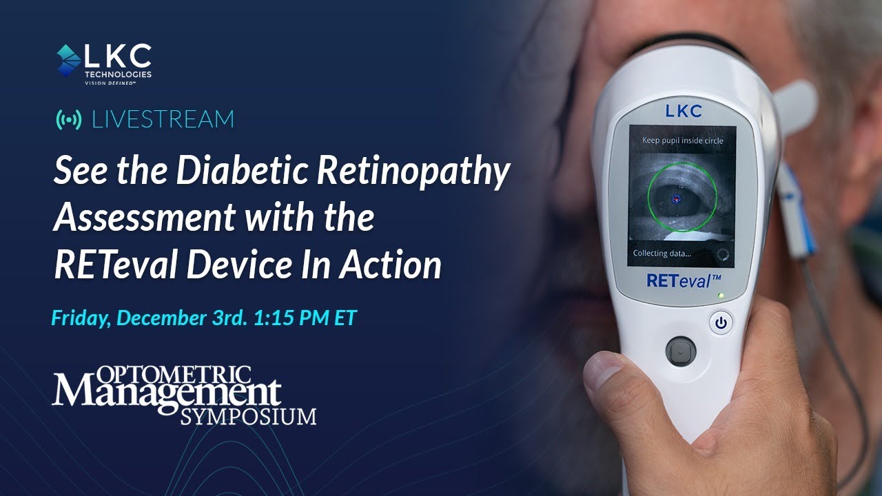 The Diabetic Retinopathy Assessment on the RETeval Device - YouTube