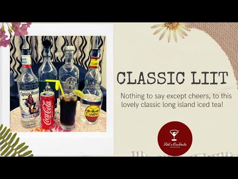 Long Island Iced Tea | Classic LIIT Recipe | Adi's Cocktails | How to ...