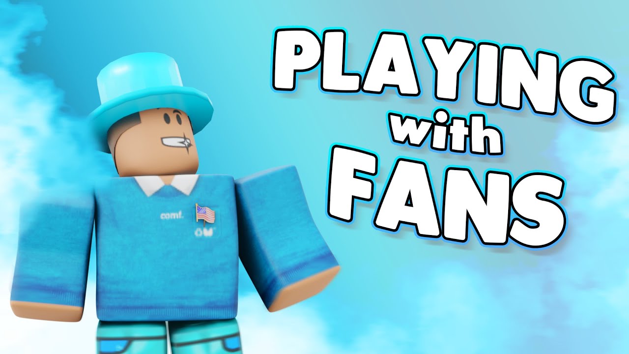🔴 LIVE: Playing Roblox With FANS! - YouTube
