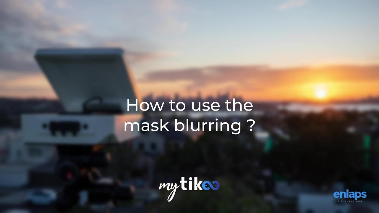 MYTIKEE - How to use mask blurring ? - YouTube
